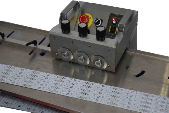 China PCB Depaneling Tool With Six Circular Blades For PCB Separator Cutter supplier