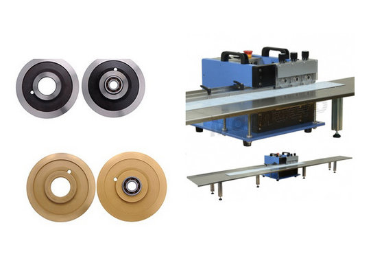 China PCB Assembly 0.5 - 3.0mm PCB Separator With Six Circular Blades Speed Adjustable supplier