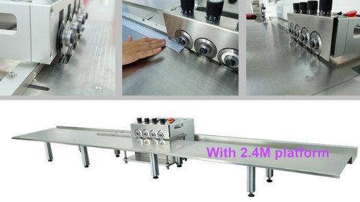 China 90W PCB Depaneling machine For LED Lighting T8 Aluminium Panel supplier