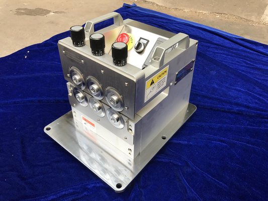 China LED Strip PCB Depaneling Machine With Six Circular Blades / PCB Cutting Machine supplier