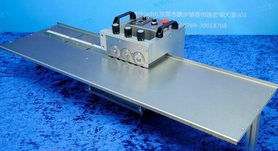 China T8 Tube PCB Depaneling Equipment With Six Round Blades Two Years Warranty supplier