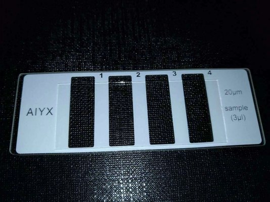 China AI Center Semen Analysis Sperm Counting Slide With 4 Chamber Counting Chamber supplier