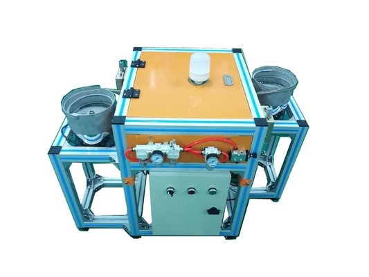 China E27 Bulb Cap Crimping Naling Testing Machine For LED Lighting Bulb Cap supplier
