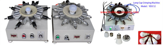 China LED Lamp Cap B22 Crimping Nailing Punching Tool For B22 E27 Bulb Cap Crimping supplier