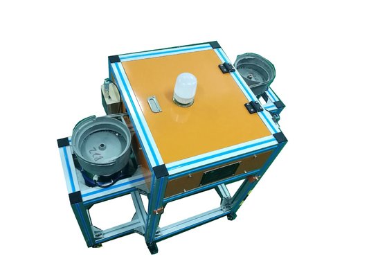 China B22 Bulb Cap Nailing Crimping Punching Testing Machine For LED Lamp Cap E40 supplier