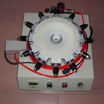 China Lamp Cap Crimping Nailing Punching Machine For LED B22 Bulb Cap Crimping supplier