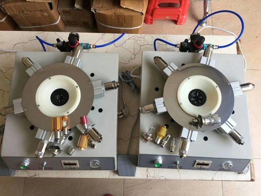 China LED Bulb Cap Crimping Nailing Punching Machine For B22 Crimping Nailing supplier