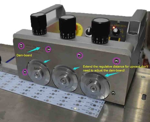 Aluminium T8 Tube PCB Depaneling Machine 1200mm Length Burring - Free supplier
