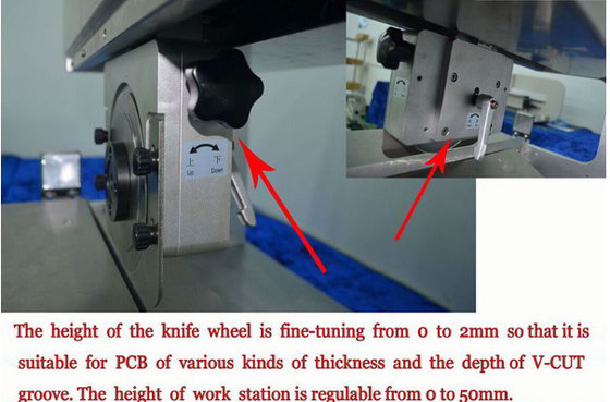 Programmable PCB Depaneling Machine 110v 220v 500mm / S Feeding CE ISO Approval supplier