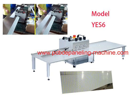 Six Blades LED Tube PCB Separator machine With 1.2m Platform Table supplier