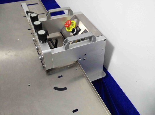 1200MM LED Strip PCB Cutting Machine 300MM / Second Feed PCB Separation Tool supplier