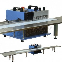 PCB Depaneling Machine With Six Circular Blades For LED Tube Production Line supplier