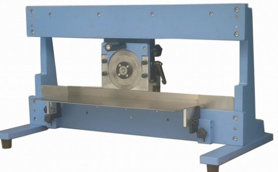 Stainless Steel Manual PCB Depaneling Machine Hand Push With Steel Blades supplier