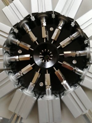 Bulb Cap Punching Crimping For LED Bulb Cap E40 B22 Production Assembly Line supplier