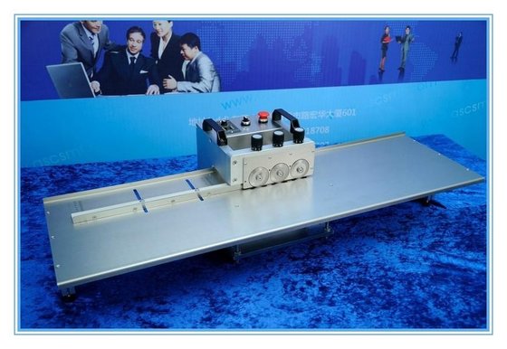 PCB Depanelizer For SMT PCB Assembly PCB Separator With Six Circular Blades supplier
