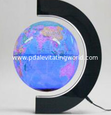 wooden base magnetic floating pop globe 8 inch  ball lighting