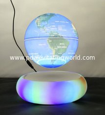 new hotsale magnetic floating levitate suspension 6inch globe lighting change