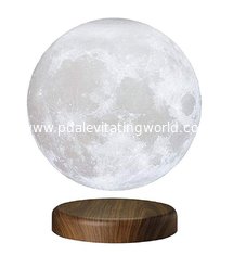 360 rotating round base magnetic levitation floating bottom 5inch moon lamp night lighting for gift christmas