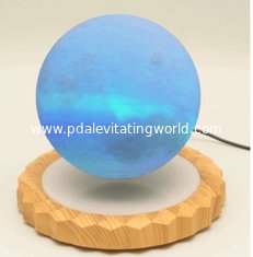 PA-0701G Magnetic floating levitation colorful change moon lamp 5inch  night light for promotion gift