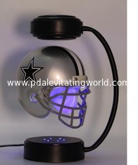 new factory sale many style magnetic levitation football helmet hover helmet display stands