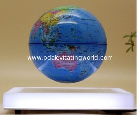 led light square magnetic levitation floating bottom 6inch 7inch 8inch globe lamp for decor gift