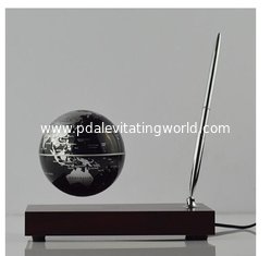 Magnetic Levitation Floating bottom 4inch globe with pen
