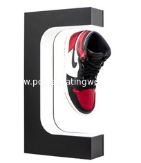 E shape magnetic levitation floating pop sneaker shoes display stands