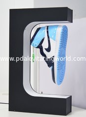 new led light customize magnetic levitation sneaker shoes advertising display stands heavy 400-600g