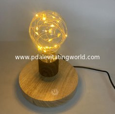 new promotion magnetic levitation floating desk lamp bulb light display racks