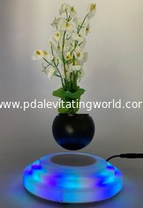 360 rotating magnetic levitation floating air bonsai plant tree potted vase succulent display stands