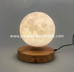 round base magnetic levitation floating bottom 6inch moon lamp light PA-1009