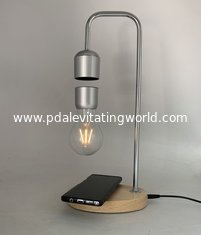 new hotsale magnetic levitation lamp with wireless charging for cellphone iphone