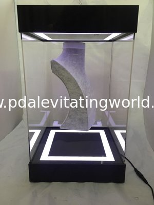 magnetic floating pop levitateing shoes display racks