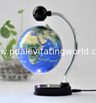 led light magnetic floating levitate pop 6inch globe gift desk toy