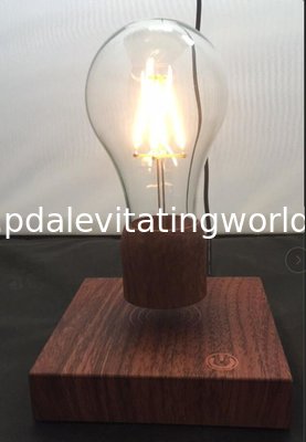 hot christmas gift rotating magnetic floating levitate bottom led bulb lamp night light