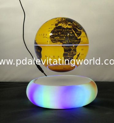 new hotsale magnetic floating levitate suspension 6inch globe lighting change