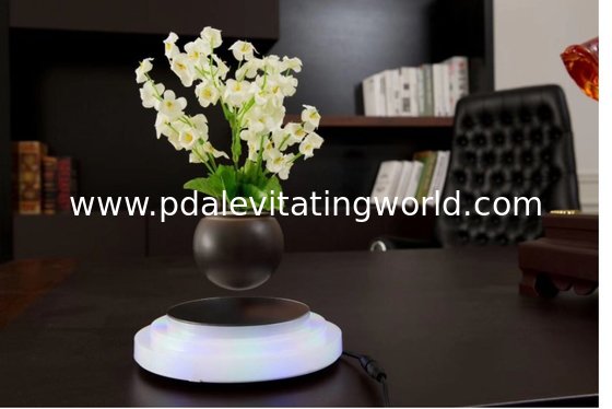 new creative beauty magnetc levitation air bonsai plant pot display stand for decor