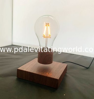 360 rotating magnetic floating levitation  flying led bulb lamp light for gift