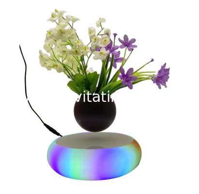 colorful led light magnetic levitation plant air bonsai flowerpotted for gift home