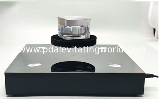 magnetic levitation bottom 500G SHOES cellphone display stand with 4 led light