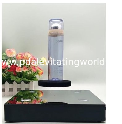 magnetic levitation bottom 500G SHOES cellphone display stand with 4 led light