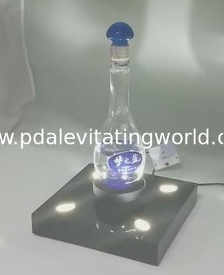 square base magnetic levitation  bottom 2kg bottle shoes display stands