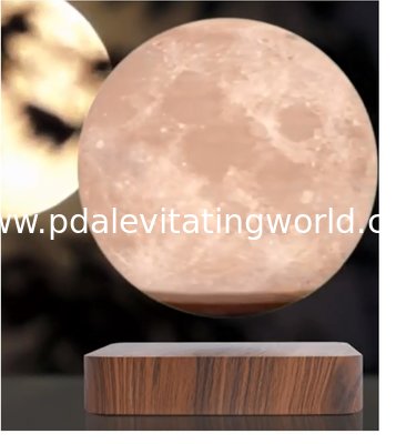 promotion new square base magnetic levitation 6inch moon lamp light for decor gift