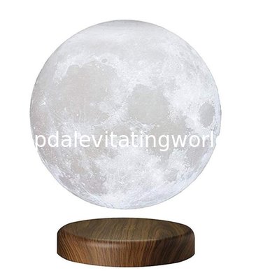360 rotating round base magnetic levitation floating bottom 5inch moon lamp night lighting for gift christmas