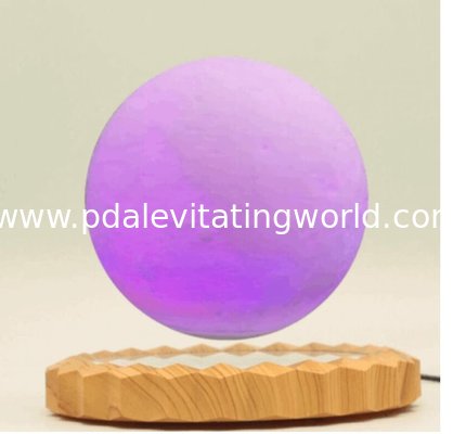 PA-0701G Magnetic floating levitation colorful change moon lamp 5inch  night light for promotion gift