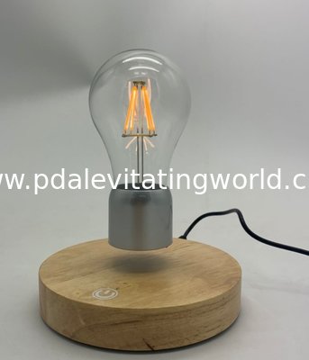 Magnetic Levitating Floating Wireless LED Light Bulb Desk Lamp for Unique Gifts, Room Decor, Night Light
