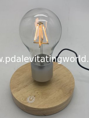 Magnetic Levitating Floating Wireless LED Light Bulb Desk Lamp for Unique Gifts, Room Decor, Night Light