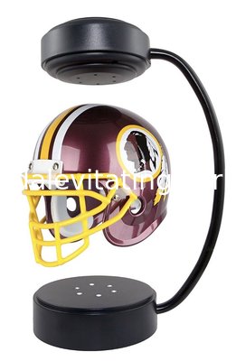 new factory sale magnetic levitation floating helmet display ,hovering football helmet display