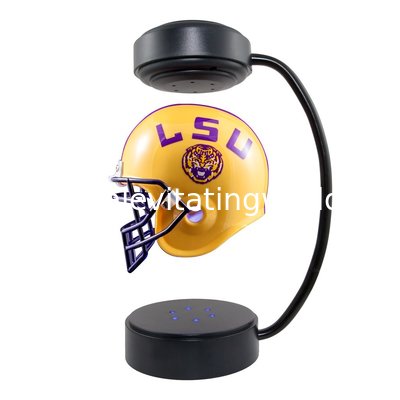 magnetic Suspended Olive Helmet display ,floating NFL helmet dispay , hovering helmet