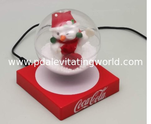 360 rotating magnetic levitating floating Christmas toys ornament display stands